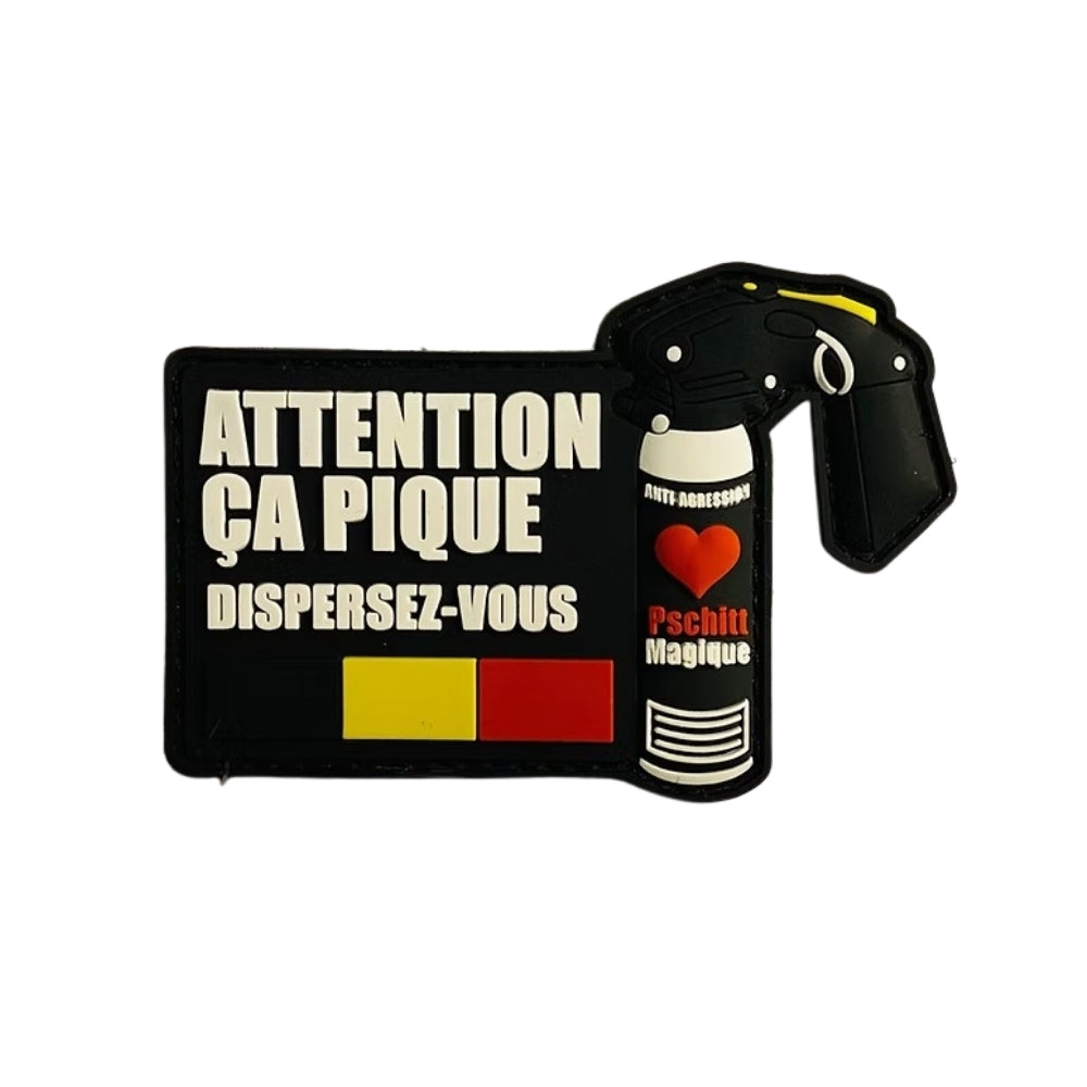 "Spray" Patch – Belgian Blue Line