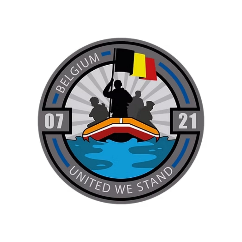 Stickers "Floods" – Belgian Blue Line