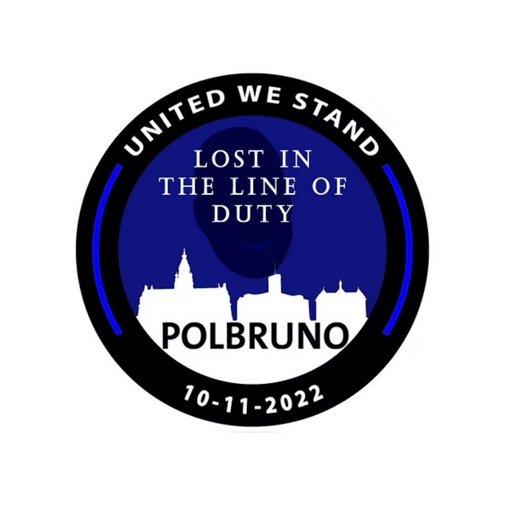 "PolBruNo" Badge / Patch – Belgian Blue Line